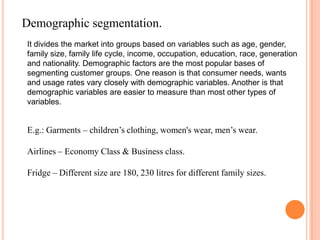 Marketing Segmentation | PPTX