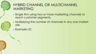 Marketing distribution channels | PPTX