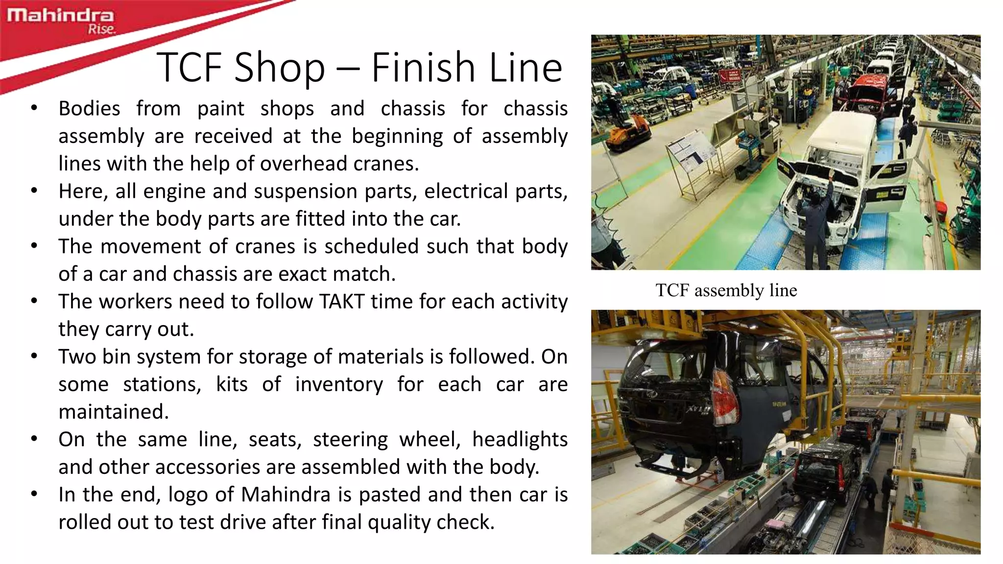 Mahindra & Mahindra - Nashik Plant Visit | PPTX