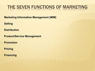 Marketing Management - Basics | PPTX