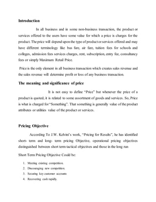 Fundamental of Marketing management | PDF