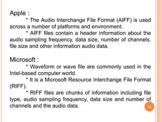 Digital Audio | PPTX