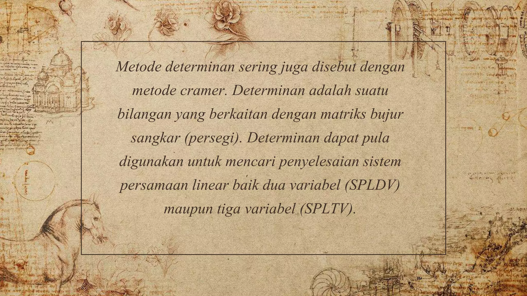 Matematika sistem persamaan linear dua variabel | PPTX