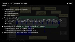 MM-4085, Designing a game audio engine for HSA, by Laurent Betbeder | PPT