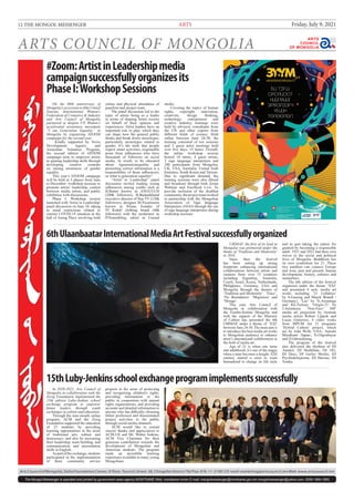 Mongol Messenger ACM page July 2021 | PDF