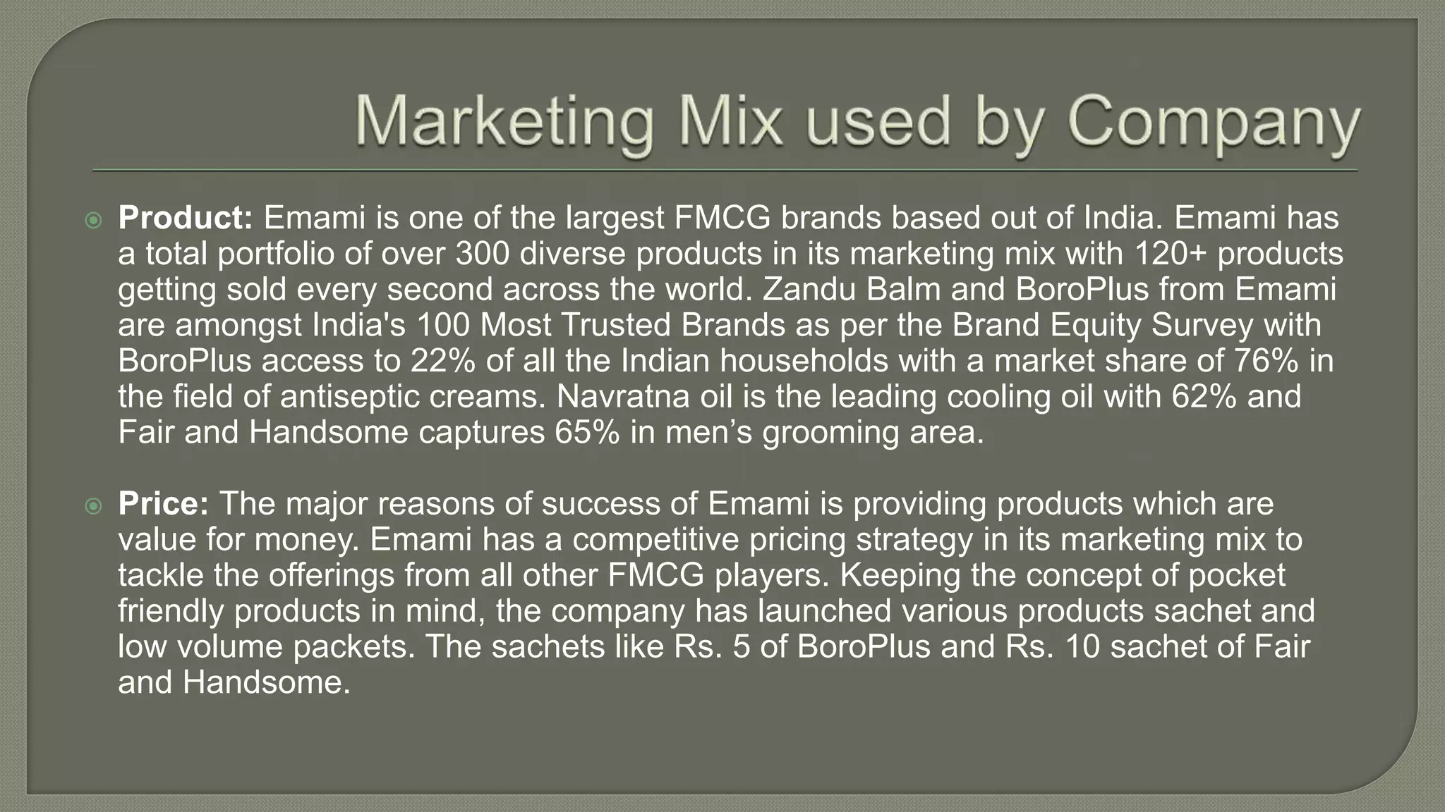 emami PPT 2019 | PPTX