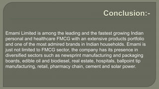 emami PPT 2019 | PPTX | Skin Care | Beauty