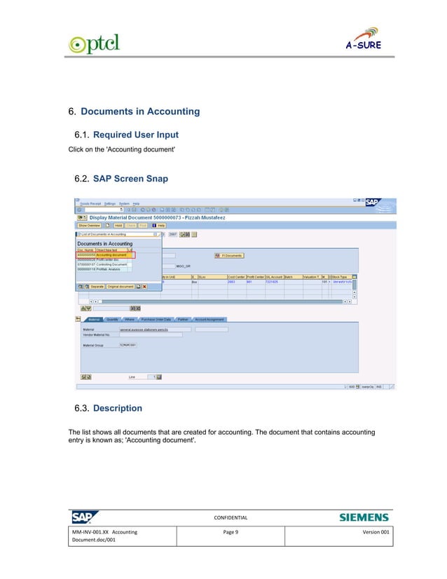 Mm inv-accounting document | PDF