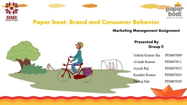 Presentation on Paper Boat | PPTX | Marketing and Advertising | Business