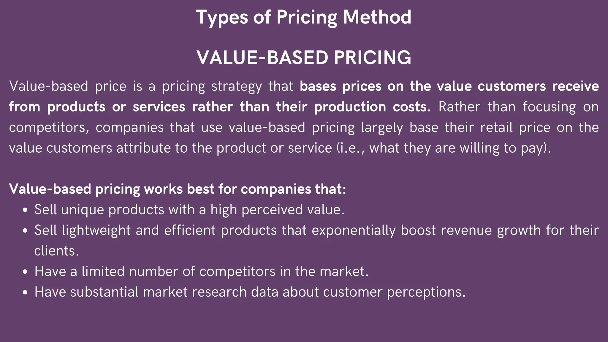 Pricing- Concept Factors Setting prices for new products Product-mix ...