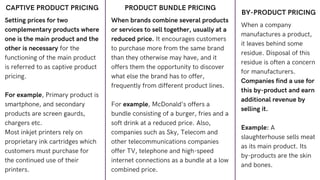 Pricing- Concept Factors Setting prices for new products Product-mix ...
