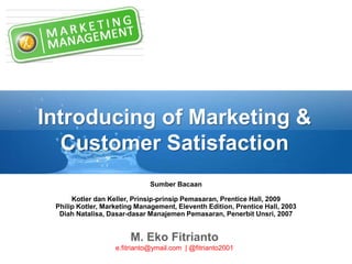 Introducing Marketing & Customer Satisfaction | PPT