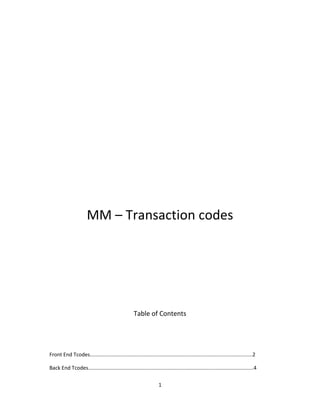 MM - TCodes for Front End n Back End.pdf