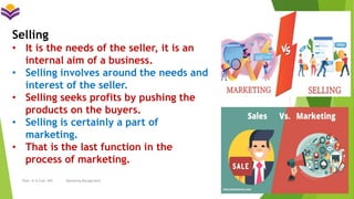 Modern Marketing - Unit I - Meaning and Definition of Markets ...