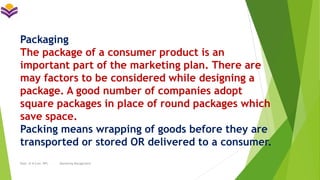 Modern Marketing - Unit II - Product Mix : product planning ...