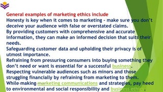 Modern Marketing - Unit V social responsibility in marketing | PDF