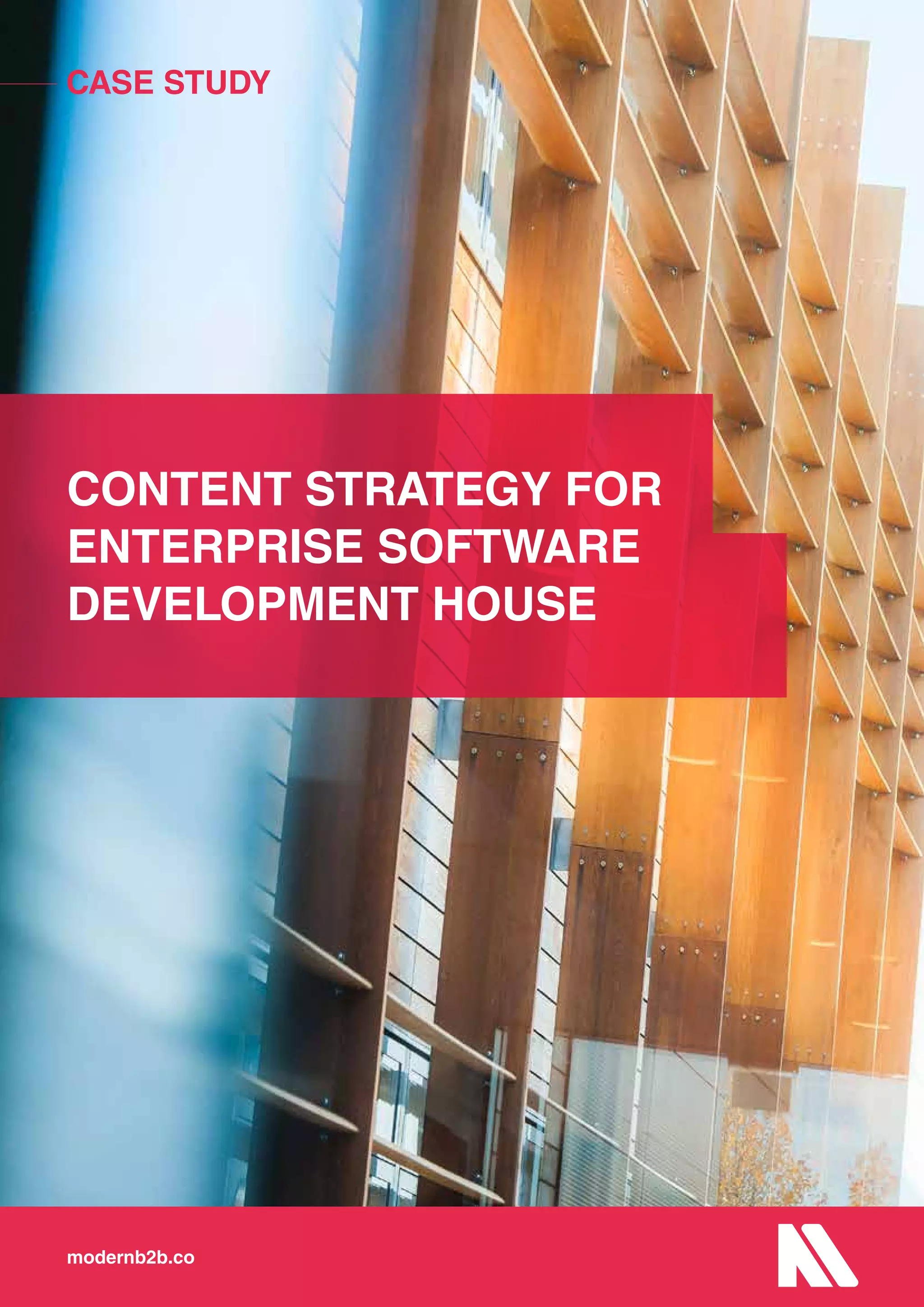 Case Study: Content Strategy for Enterprise Software Development House | PDF