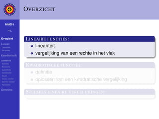 Math: systems (Dutch) | PDF | Physics | Science