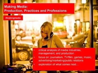 Making Media 2019 Course Introduction | PPTX