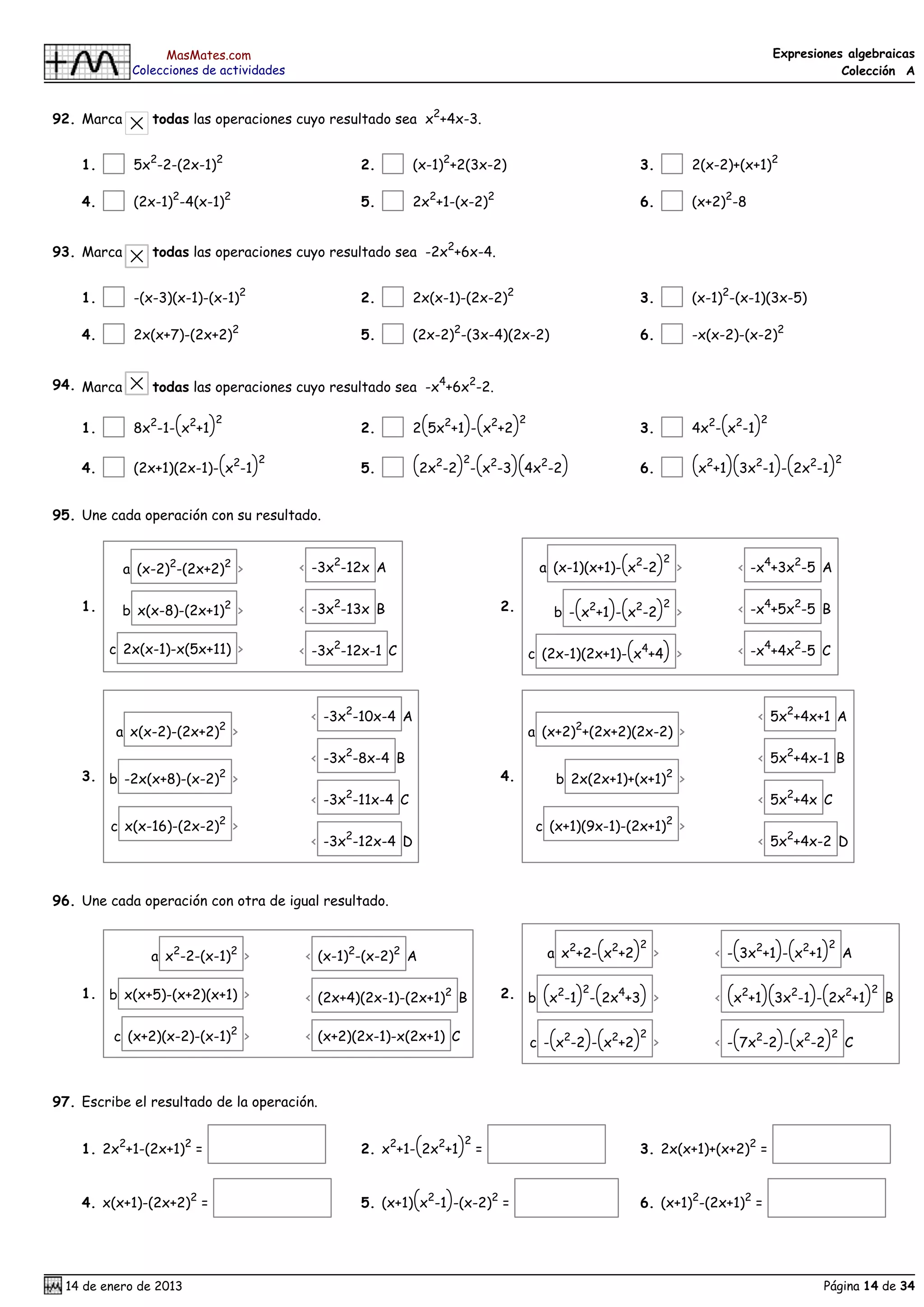 EJERCICIOS DE MATEMATICAS | PDF