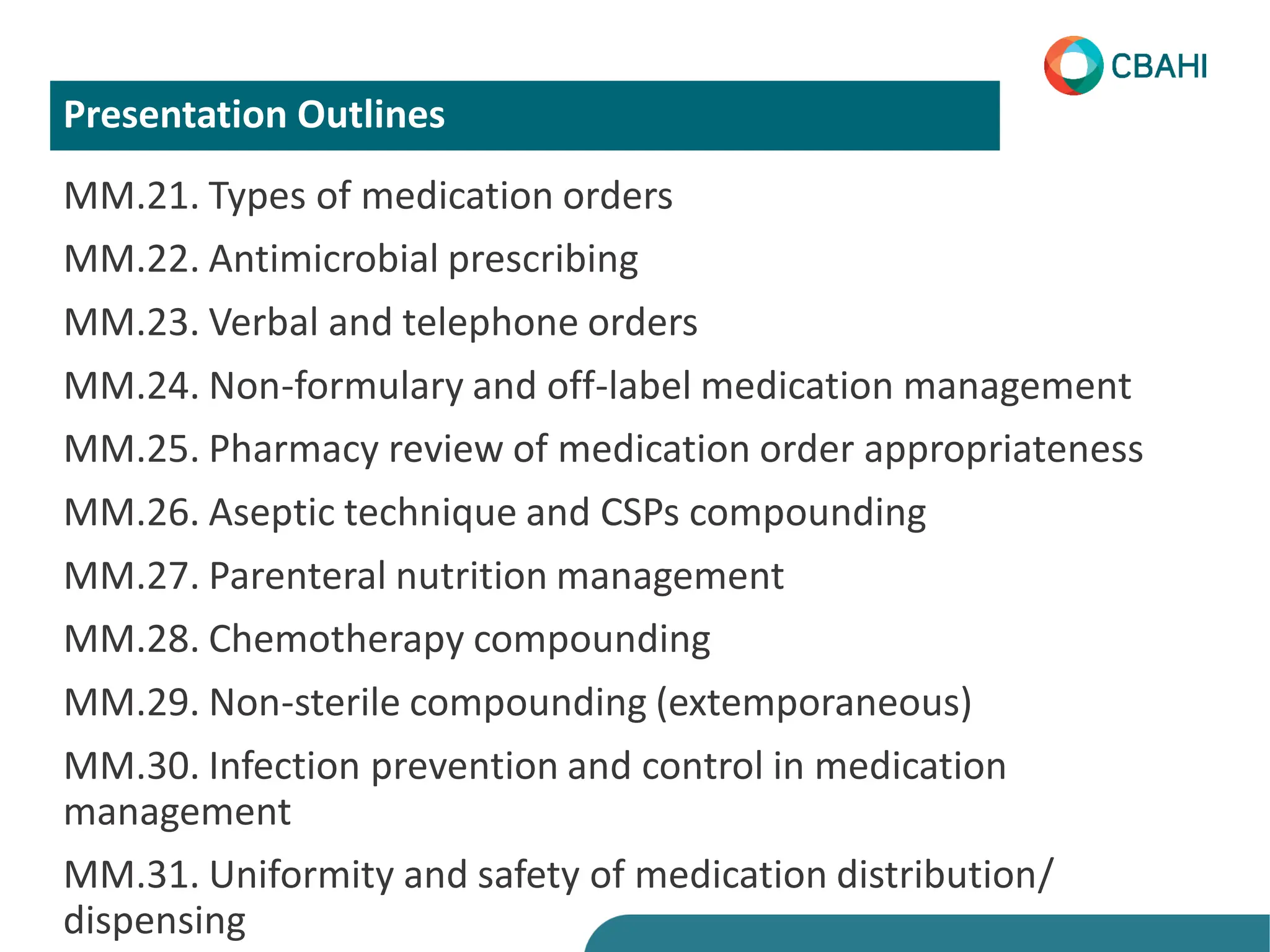 CBAHI standards Medication Management 1-5.pdf