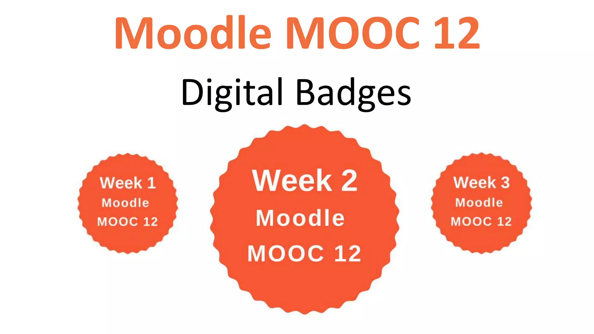 Moodle MOOC Annual Event | PPT
