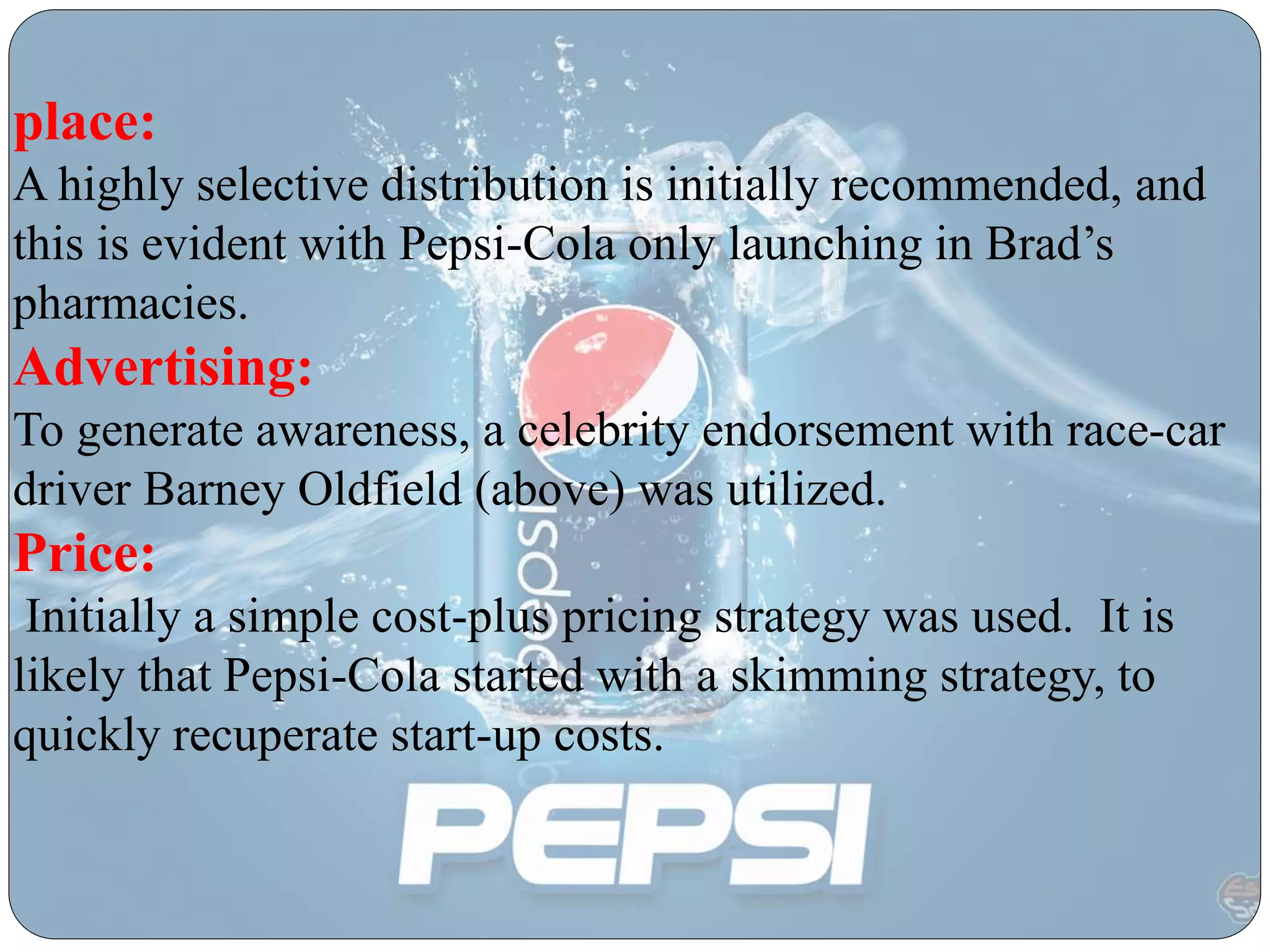 Product Life Cycle Of Pepsi | PPTX