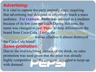 Product Life Cycle Of Pepsi | PPTX