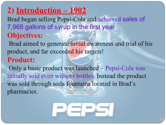 Product Life Cycle Of Pepsi | PPTX