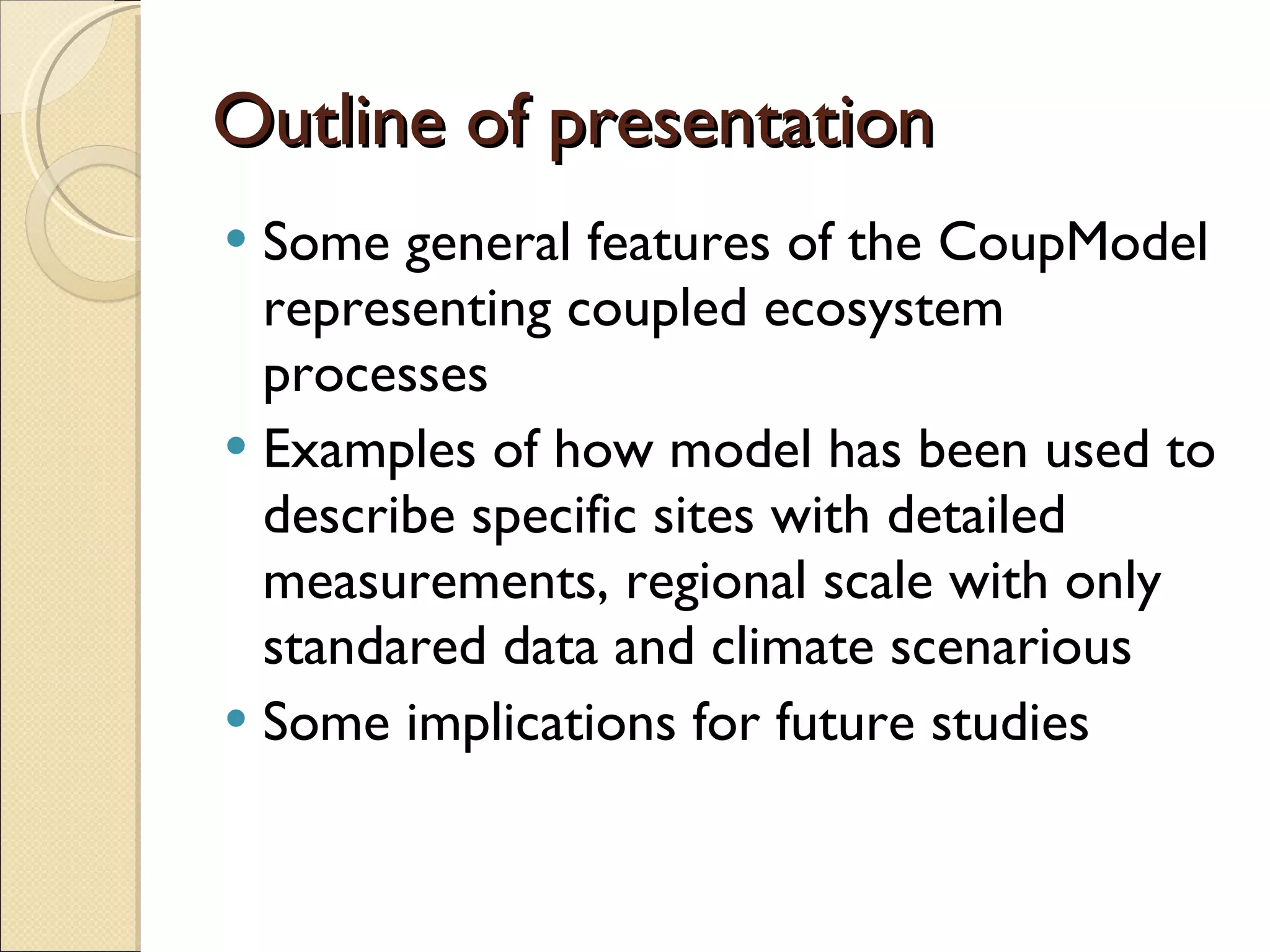 Modelling the coupling between carbon turnover and climate variability ...