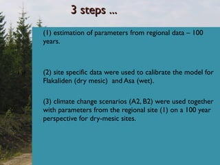 Modelling the coupling between carbon turnover and climate variability ...