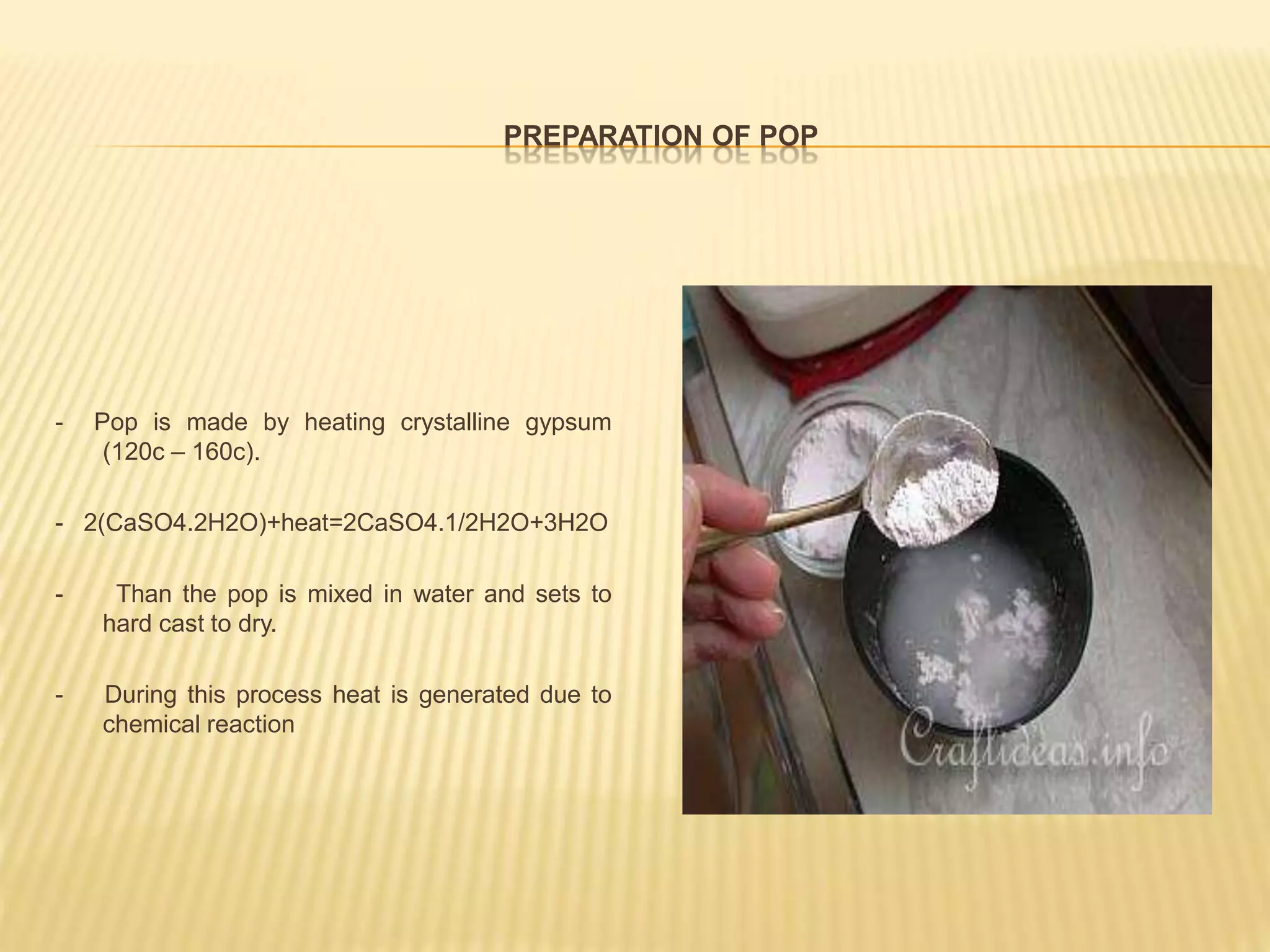 manufacturing process of clay and pop | PPTX