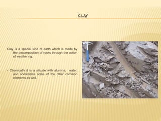manufacturing process of clay and pop | PPTX