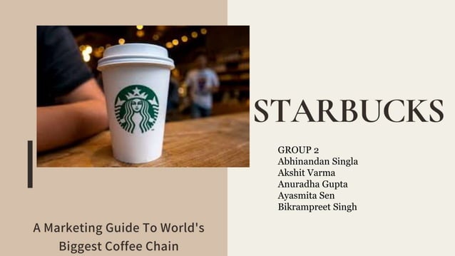 Starbucks Marketing Strategy | PPTX