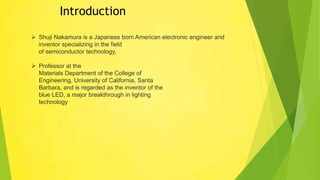 Shuji Nakamura.ppt