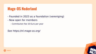 Mage-OS Nederland | PPT | Free Download