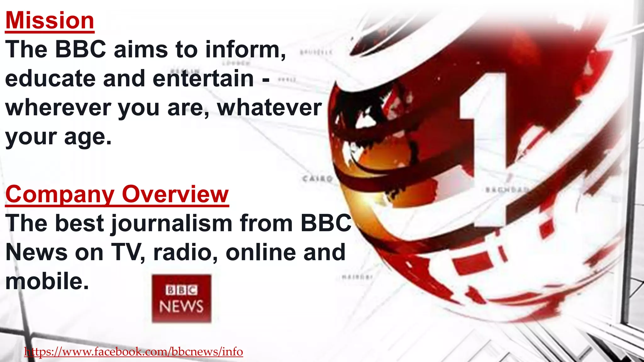 social media plan of a news outlet - bbc news - | PDF