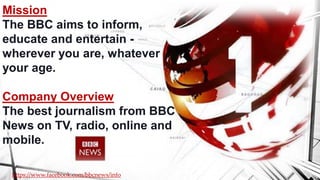 social media plan of a news outlet - bbc news - | PDF