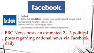 social media plan of a news outlet - bbc news - | PDF