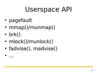 Memory management in Linux kernel | PPT