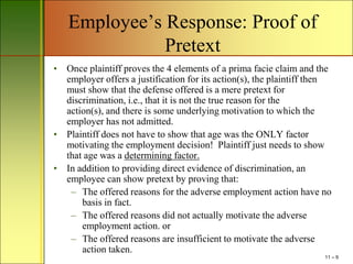 Mm411 chapter 11 age discrimination power point outline | PPTX ...