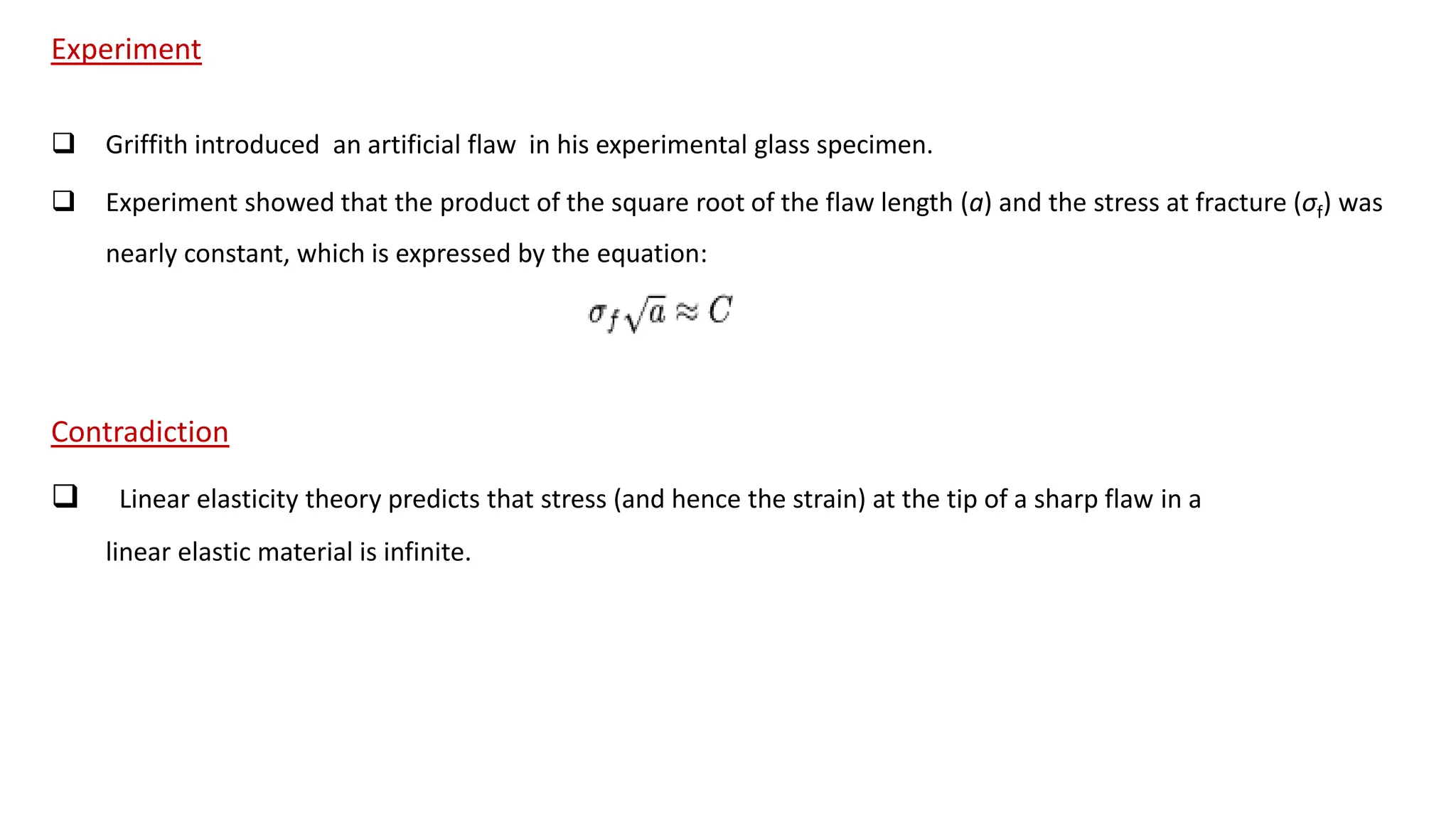 FRACTURE MECHANICS PRESENTATION | PPTX