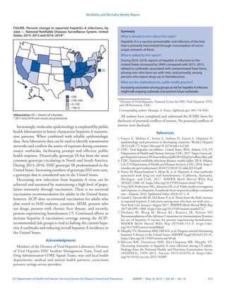 USA: Hepatitis A infections rise by nearly 300% | PDF