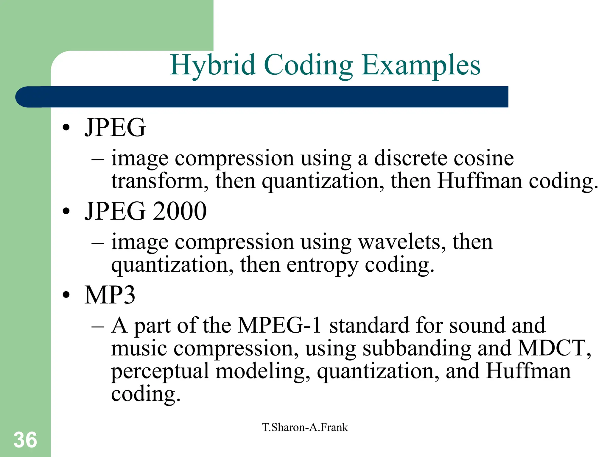 Image compression techniques and its applications | PPT
