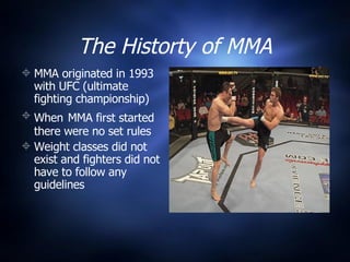 UFC FIGHT | PPT | Martial Arts | Sports