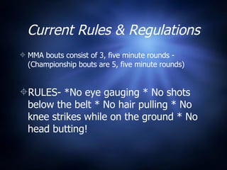 UFC FIGHT | PPT