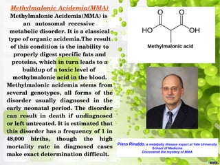 METHYL MALONIC ACIDEMIA | ODP