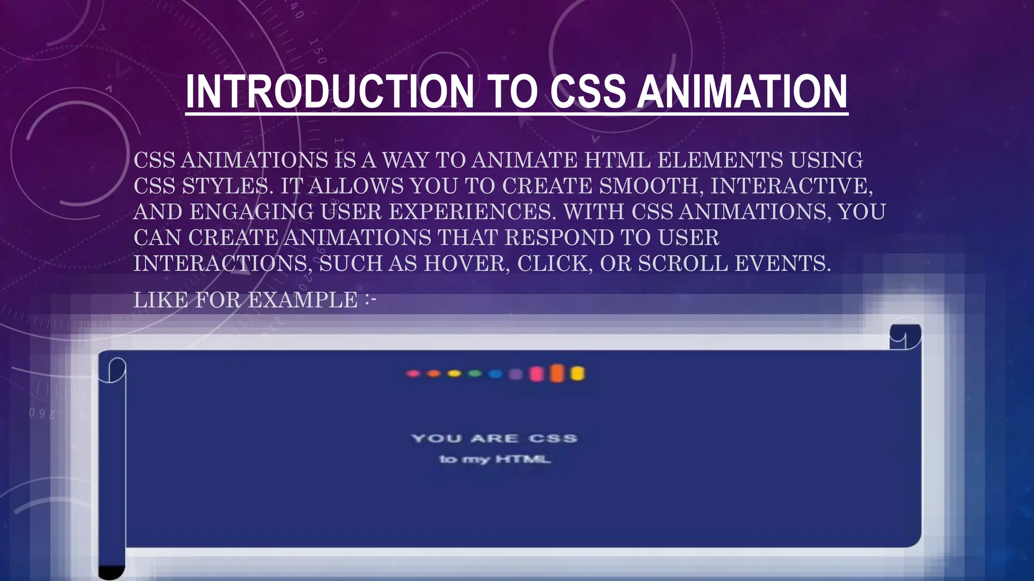 multimedia and animation power point presentation | PPTX