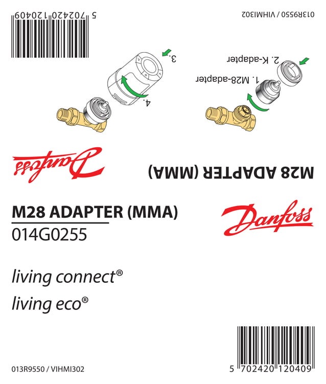 Adapter M28 MMA 014G0255 | PDF