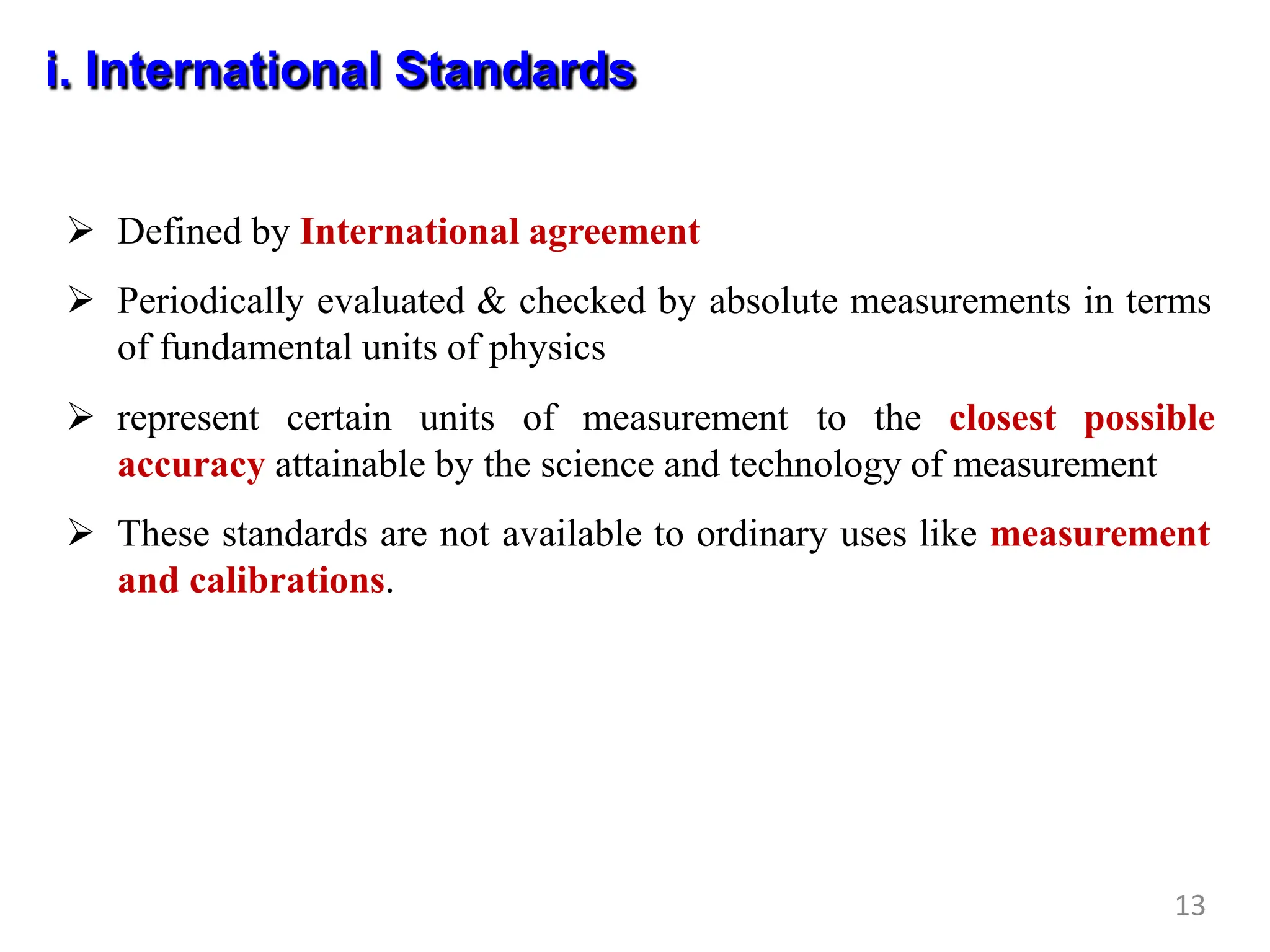Metrology Measurements and All units PPT | PDF | Physics | Science
